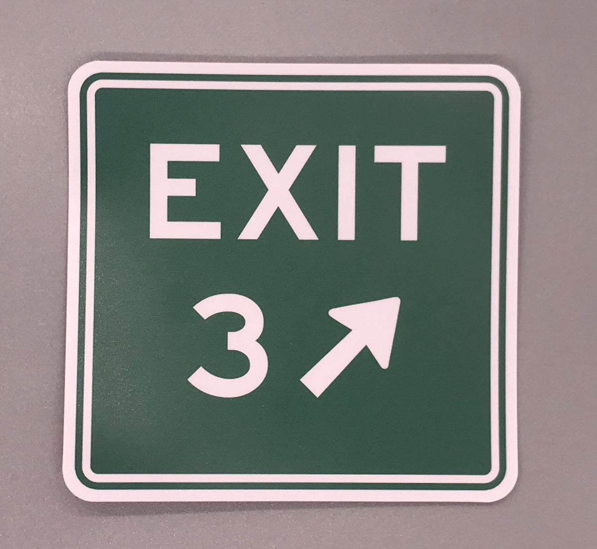 Exit 3 Sticker EXITMERCH exit-3-sticker-exitmerch